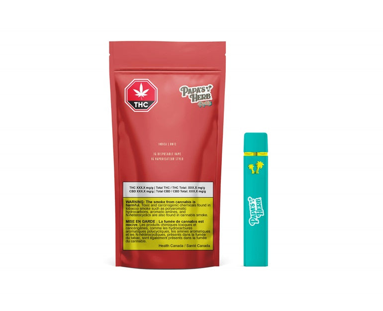Papa's Herb RNTZ 1g Disposable Vape Pen – Borealis Buds Papa's Herb RNTZ 1g Disposable Vape Pen – Borealis Buds