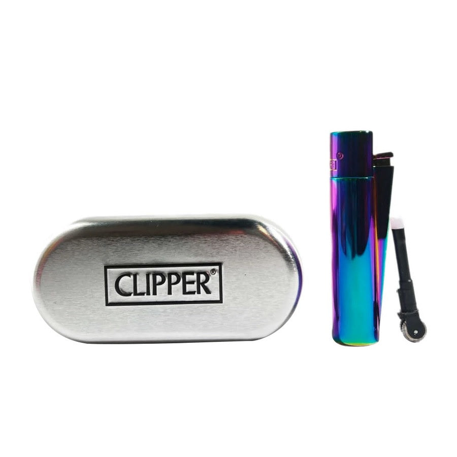 Clipper Icy Metal Lighters – Borealis Buds