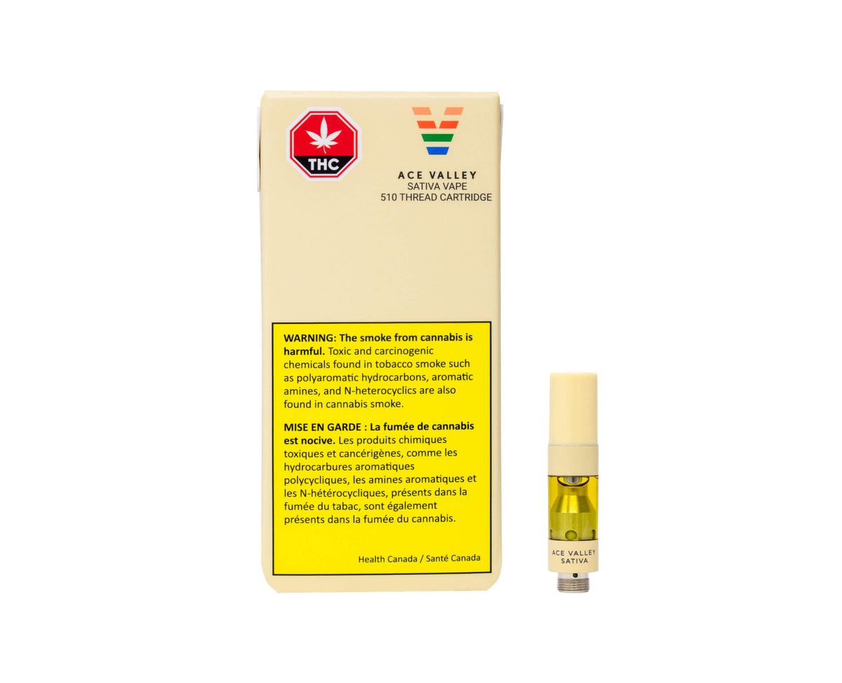 Ace Valley Gelato Sativa 0.45g Prefilled Vape Cartridge – Borealis Buds