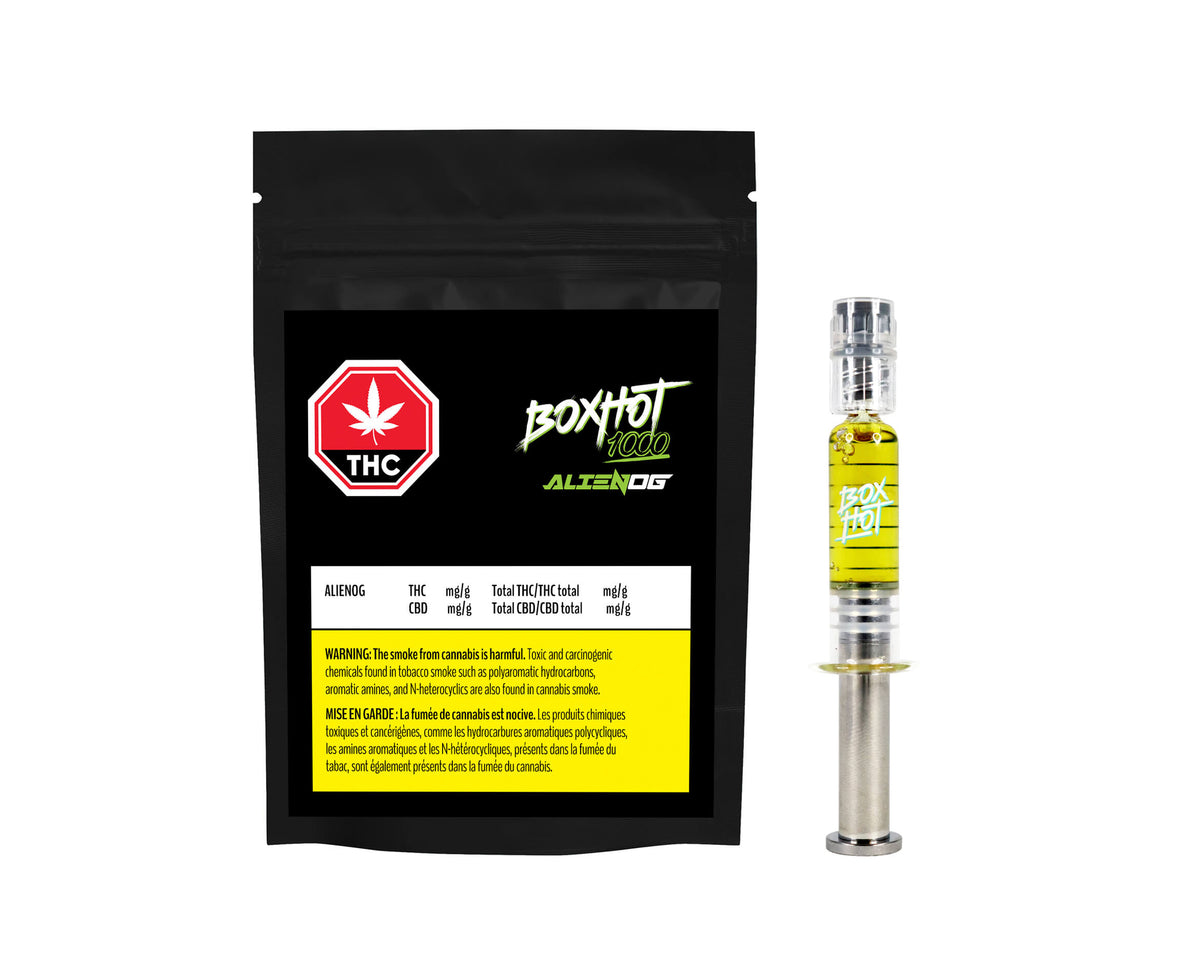 BoxHot Alien OG 1.2g Dab Syringe – Borealis Buds