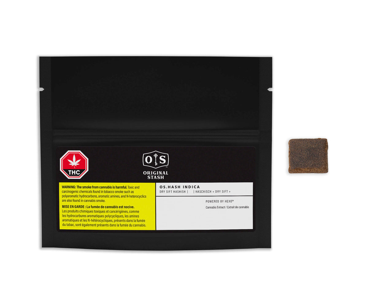 Original Stash HASH Indica 2g Brown Hash – Borealis Buds