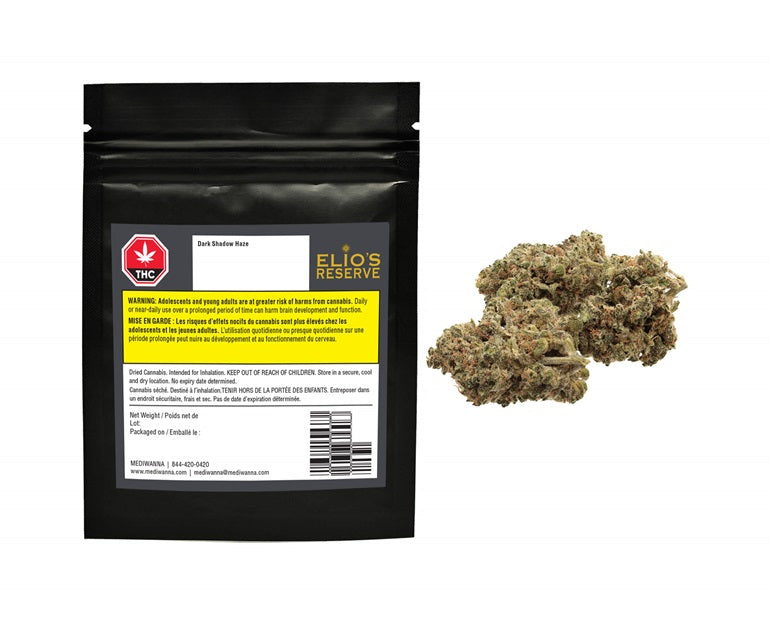 Elios Reserve Dark Shadow Haze 3.5g Dried Flower – Borealis Buds